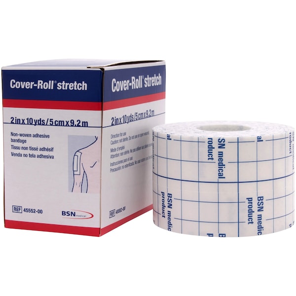 Cover-Roll Stretch Nonwoven Polyester Dressing Retention Tape, 2 Inch x ...