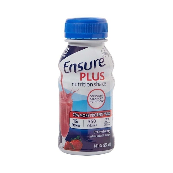 Ensure Plus Nutrition Shake Ensure Plus Strawberry Oral Supplement, 8oz ...