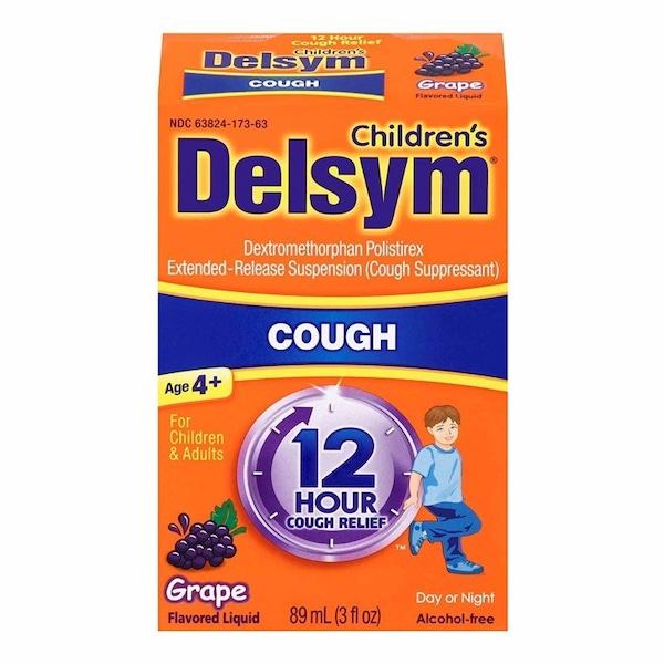 Delsym Children's Cold and Cough Relief 30 mg / 5 mL Strength Liquid 3 ...