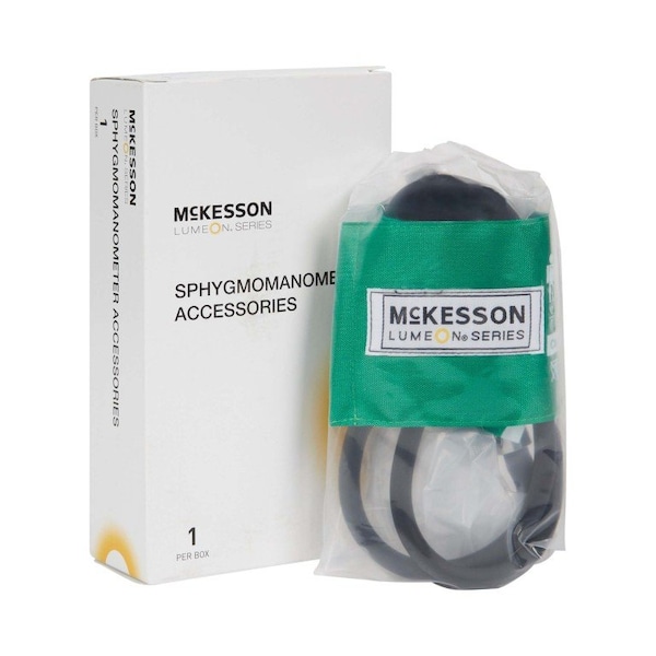 Mckesson Blood Pressure Cuff and Bulb, Nylon, Small Cuff, Green, 13.9 ...