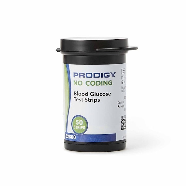 Prodigy Blood Glucose Test Strips, 50PK 052800 | Zoro