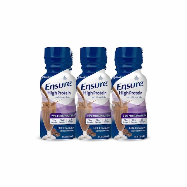 Ensure High Protein Shake Oral Supplement Milk Chocolate Flavor Liquid ...