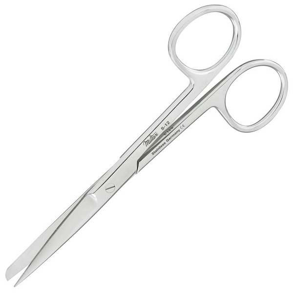 Miltex Integra Operating Scissors, 4.5in, Straight with Sharp/Blunt Tip ...