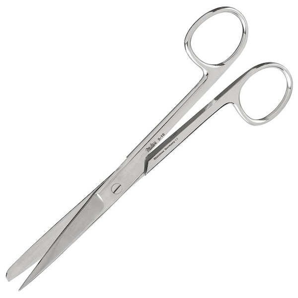 Miltex Integra Operating Scissors, 6.5in, Straight with Sharp/Blunt Tip ...