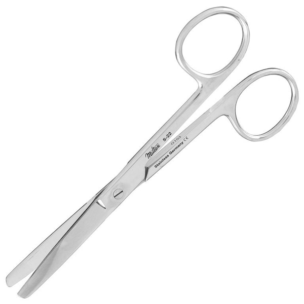 Miltex Integra Operating Scissors, 4.5in, Straight with Blunt/Blunt Tip ...