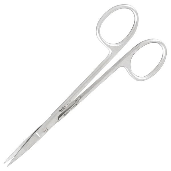 Miltex Integra Iris Scissors, 4.5in, Straight 5-304 | Zoro