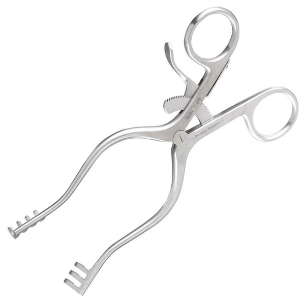 Miltex Integra Vantage Weitlaner Retractor, 6.5in, with 3x4 Blunt Teeth ...