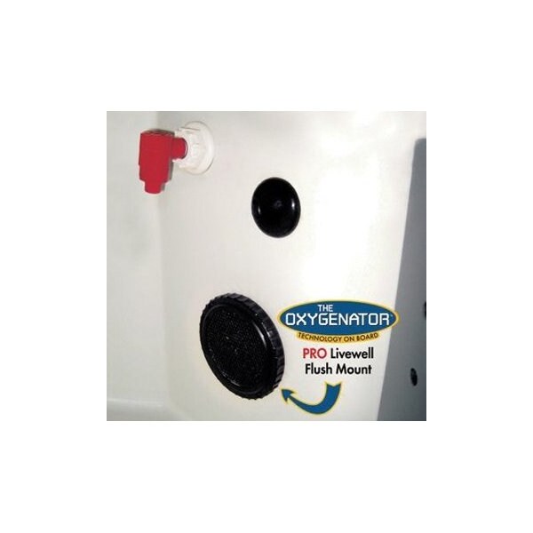 Th Marine Oxygenator-Flush Mount Pro, #O2-BK3-DP O2-BK3-DP | Zoro