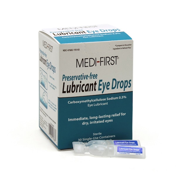 Medique Lubricant Eye Drops For Long-Lasting Relief For Dry, Irratated ...