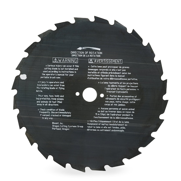 Oregon Clearing Saw Blade Grass & Brush Cutter, MAXI, 22-Tooth 41-935 ...