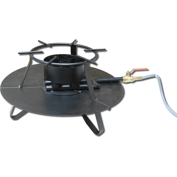 King Kooker King Kooker 1 Burner Natural Gas Outdoor Cooker Black C90NG ...