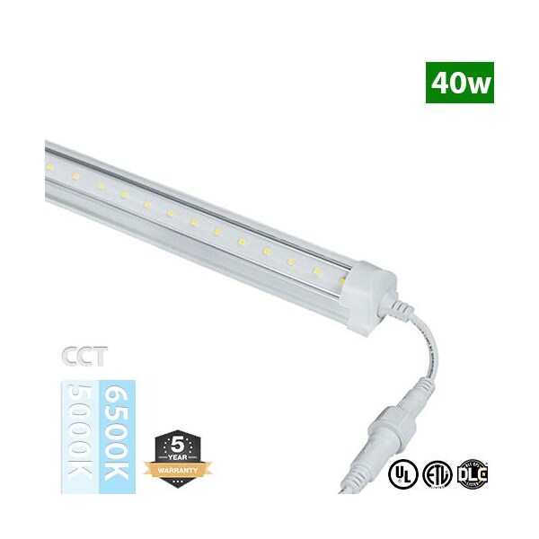 Metro Led 6ft Cooler, 40W, 6500K, PK30 ML-CL-6FT-40WT | Zoro