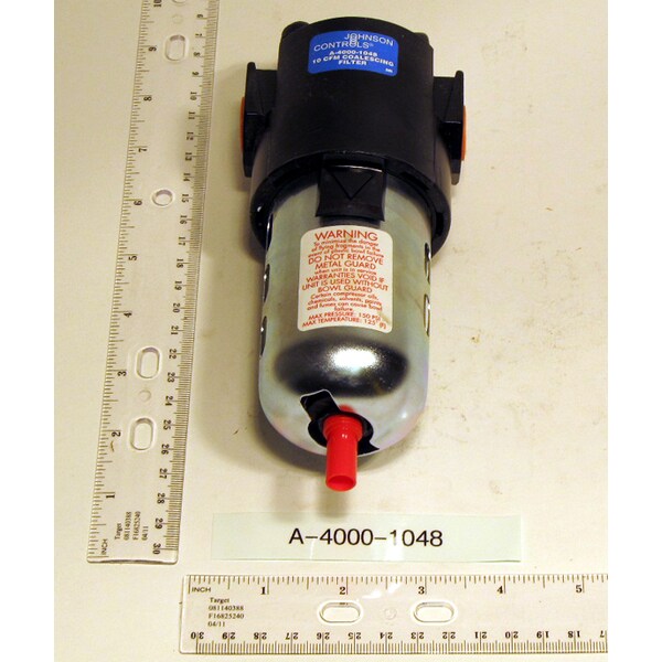 Johnson Controls A-4000-1048 3/8" Filter A-4000-104 | Zoro