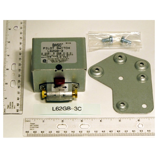 Baso L62Gb-3C Pilot Switch Manual L62GB-3C | Zoro