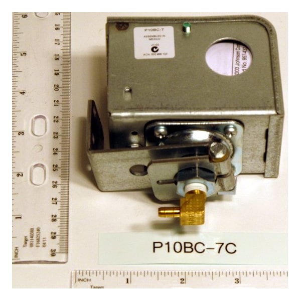 Johnson Controls P10Bc-7C Low Pressure Control P10BC-7C | Zoro