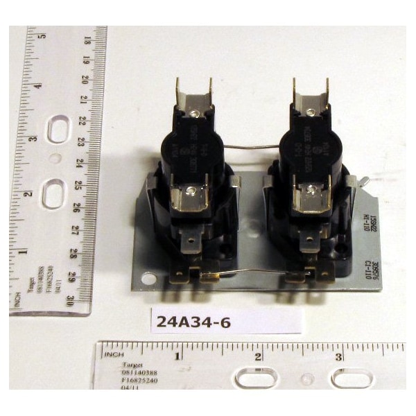 White-Rodgers 24A34-6 Electric Heat Sequencer 24A34-6 | Zoro
