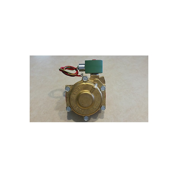 Asco Solenoid Valve, 2-Way, Normally Closed, 2 inches Pipe Size ...