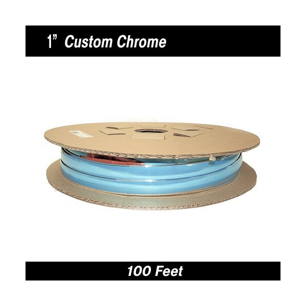Cowles Products PROTEKTOTRIM CHROME TRIM & MOLDING, 1IN Custom Chrome ...