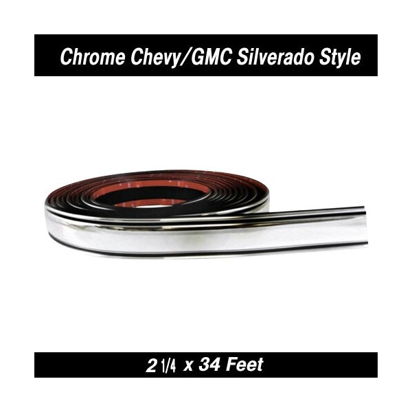 Cowles Products PROTEKTOTRIM BODY SIDE MOLDING, 2 1/4IN SILVERADO, 34FT ...