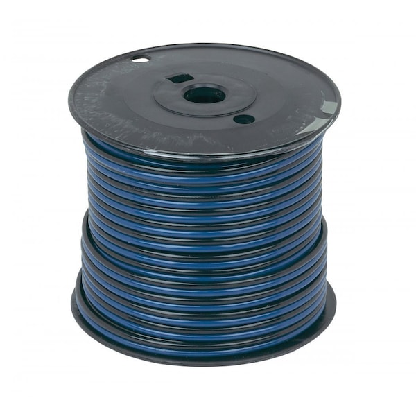 Hopkins Primary Wire, 12 AWG, Copper, Blue/Black 49975 | Zoro