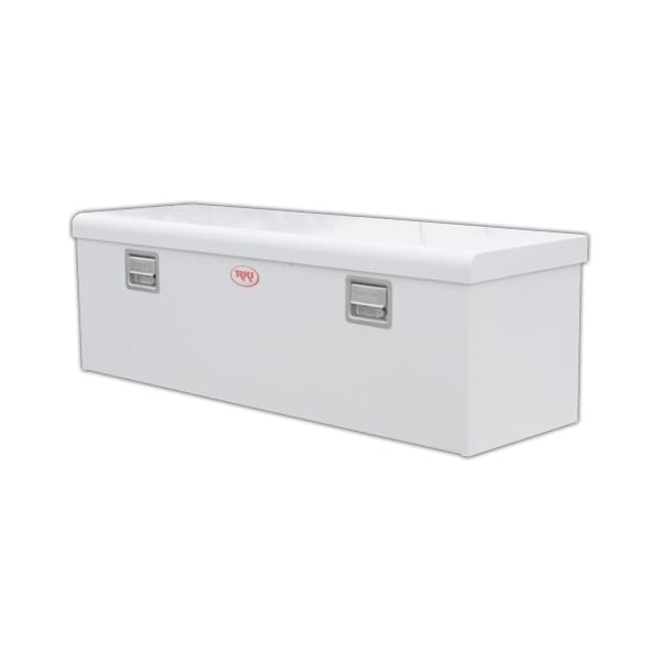 Rki SINGLE LID STEEL CHEST BOX WHT F/MIDSIZE TRUCKS M54-1NM | Zoro