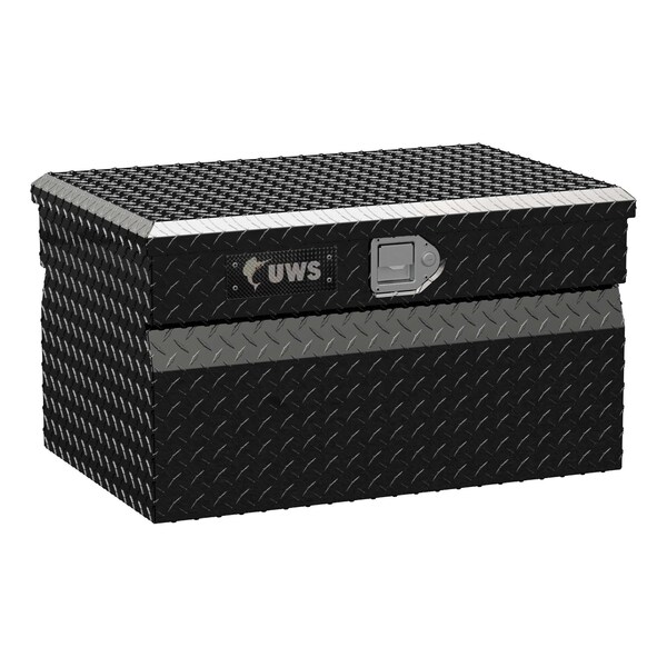 Uws BLACK/30IN SINGLE LID CHEST BOX TBC-30-BLK | Zoro