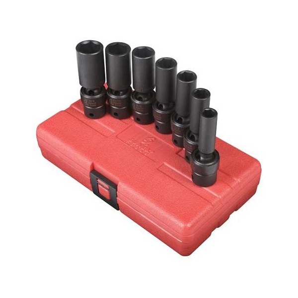 Sunex SKT SET 3/8" DR 7 PC 6PT DEEP SAE UNIV I SU3656 | Zoro