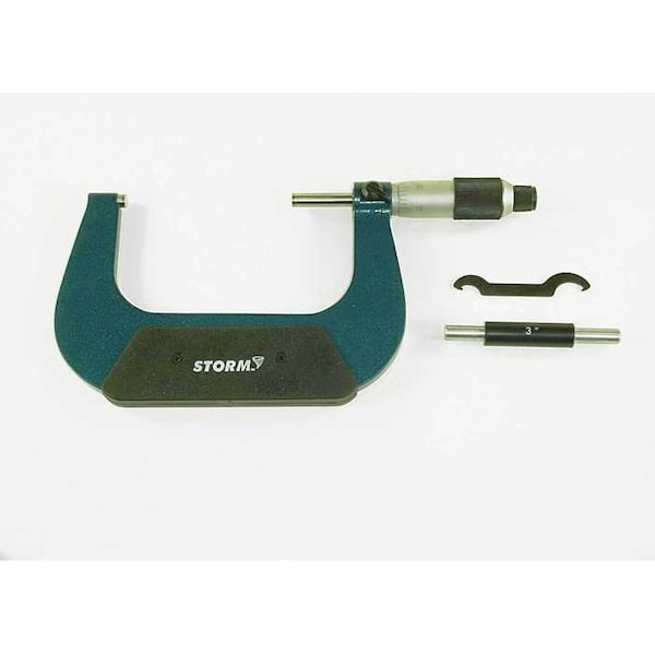 Central Tools MICROMETER OUTSIDE STORM 3"-4" CE3M104 | Zoro