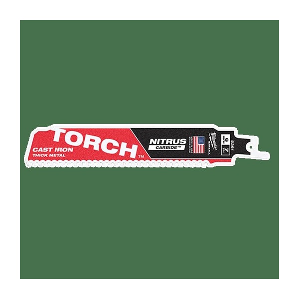 Milwaukee Tool 7TPI THE TORCH 9" W/NITRUS CARBIDE PK/3 ML48-00-5362 | Zoro