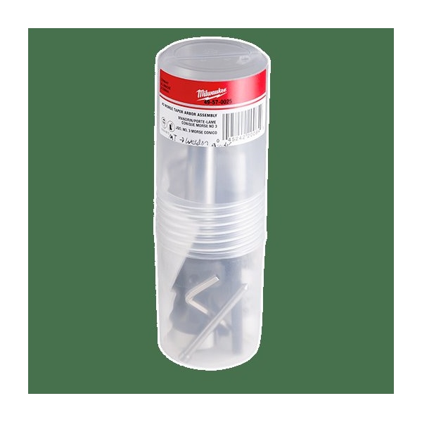 Milwaukee Tool ARBOR ASSEMBLY M3 MORSE TAPER ML49-57-0025 | Zoro