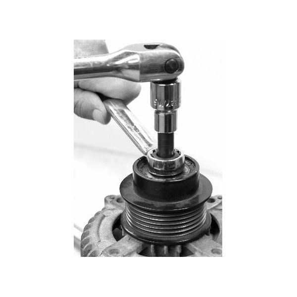 Lisle ALTERNATOR DECOUPLER PULLEY TOOL KIT LI57650 | Zoro