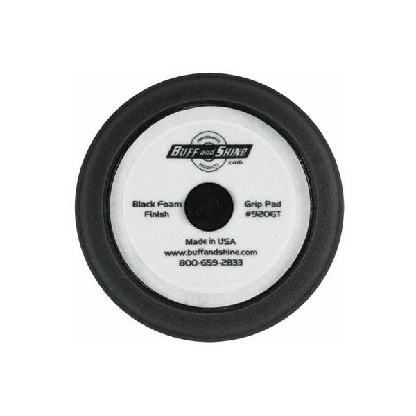 Buff And Shine BLACK 9"x1.5" CONTOUR FOAM PAD BLK BUF920GT | Zoro