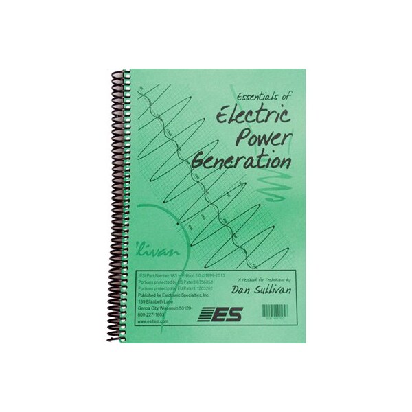 Electronic Specialties ESSENTIALS OF ELECTRIC POWER BOOK ES183 | Zoro