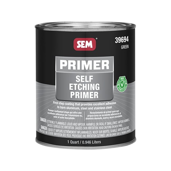 Sem Products GREEN ETCH PRIMER QT SE39694 | Zoro