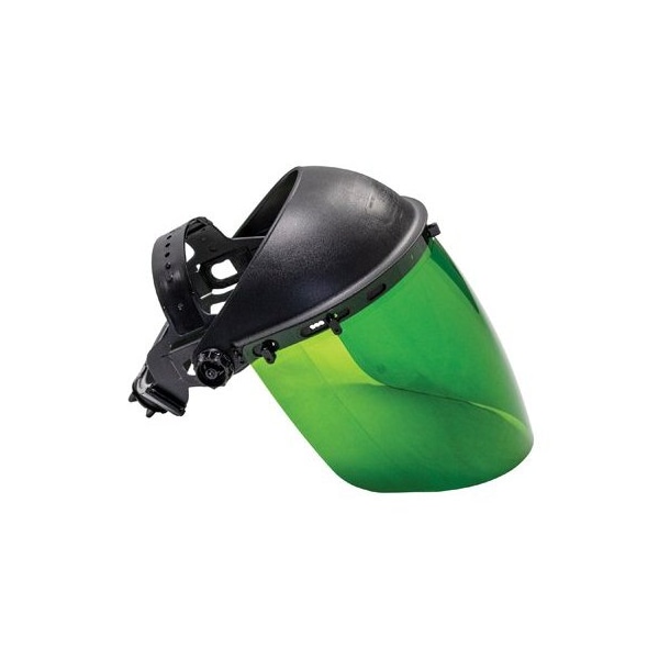 Sas Safety FACE SHIELD-DARK GREEN DELUXE SA5147 | Zoro