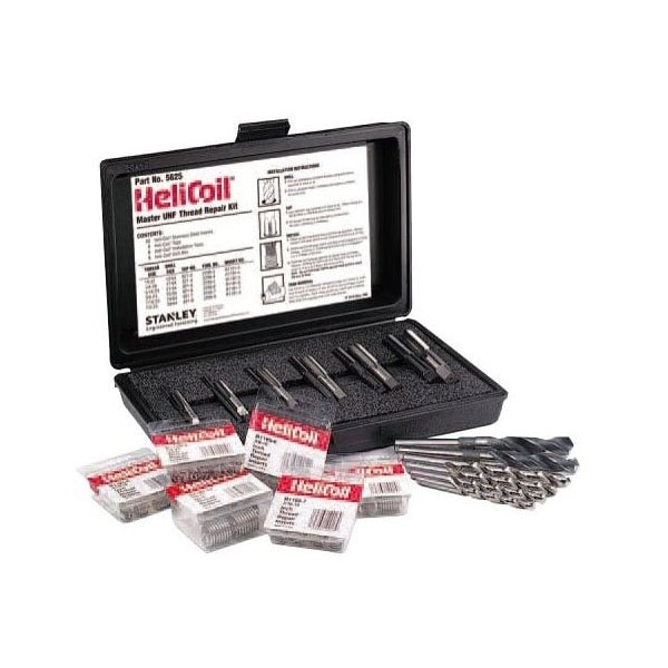 Stanley Engineered Fastening Inch Coarse Master Set UNC (5 Sizes ...