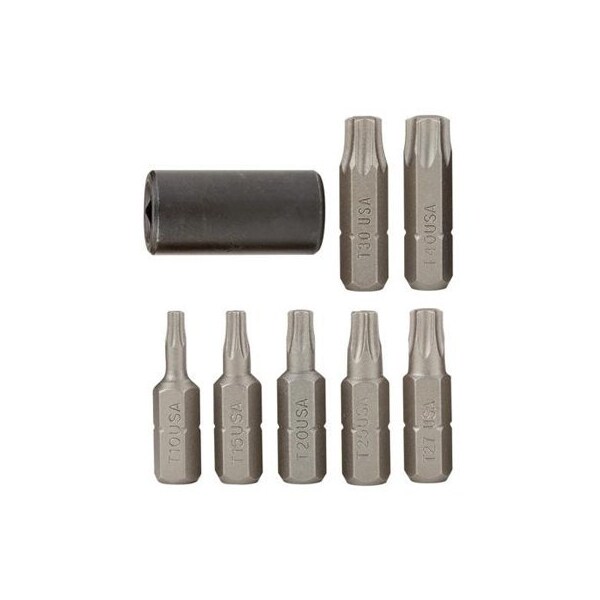 Bosch TORX INS BIT SET 8 PC VA15598 | Zoro