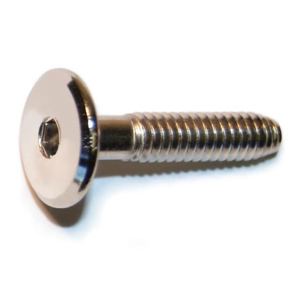 Midwest Fastener Binding Screw, 1/4"-20, Steel, Nickel, 10 PK 31582 | Zoro