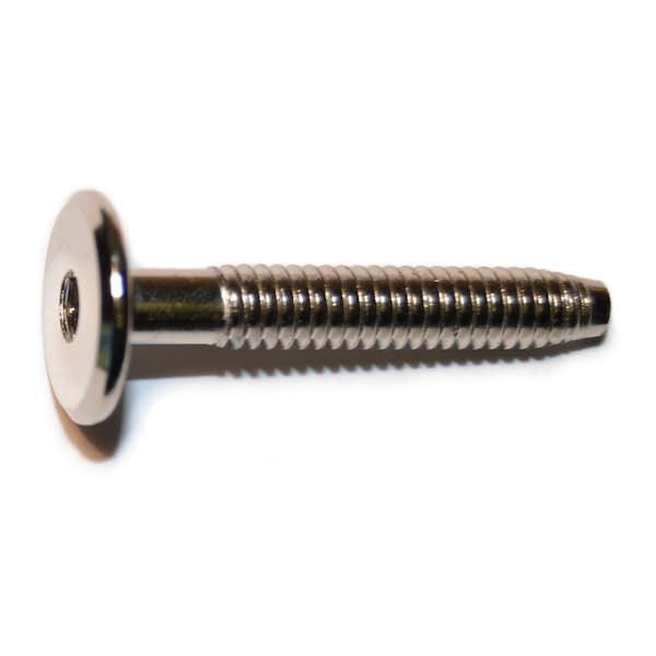 Midwest Fastener Binding Screw, 1/4"-20, Steel, Nickel, 10 PK 31583 | Zoro