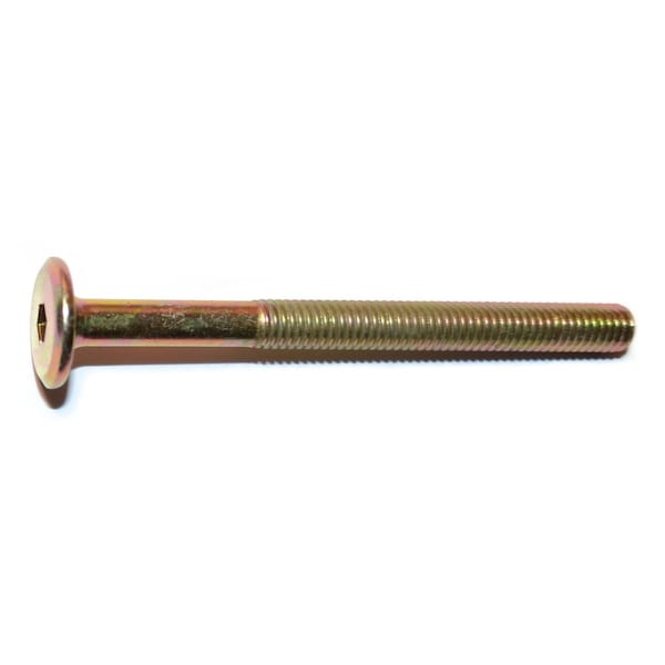 Midwest Fastener Binding Screw, 1.00mm (Coarse), Steel, Yellow Zinc, 6 ...