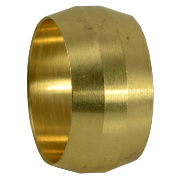 Midwest Fastener 3/4" Brass Compression Sleeves 6PK 35711 | Zoro