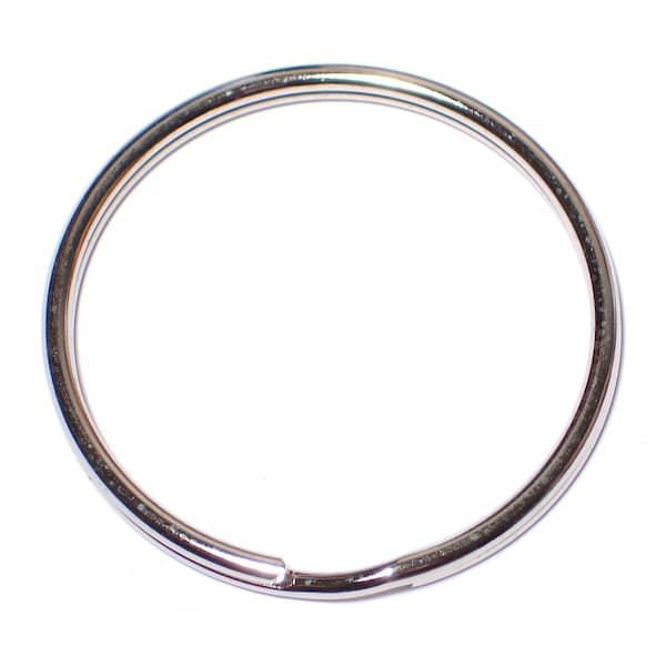 Midwest Fastener Steel, Split Ring, Nickel 4 PK 38513 | Zoro
