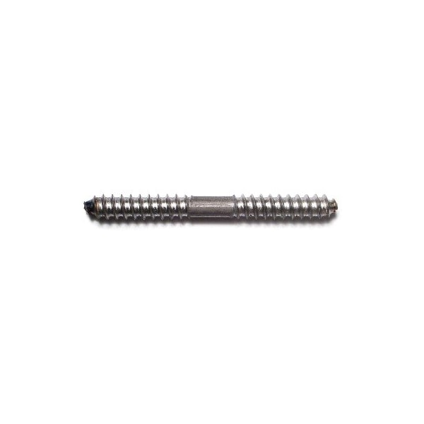Midwest Fastener 3/8" x 4" Zinc Plated Steel Dowel Screws 50PK 50923 | Zoro