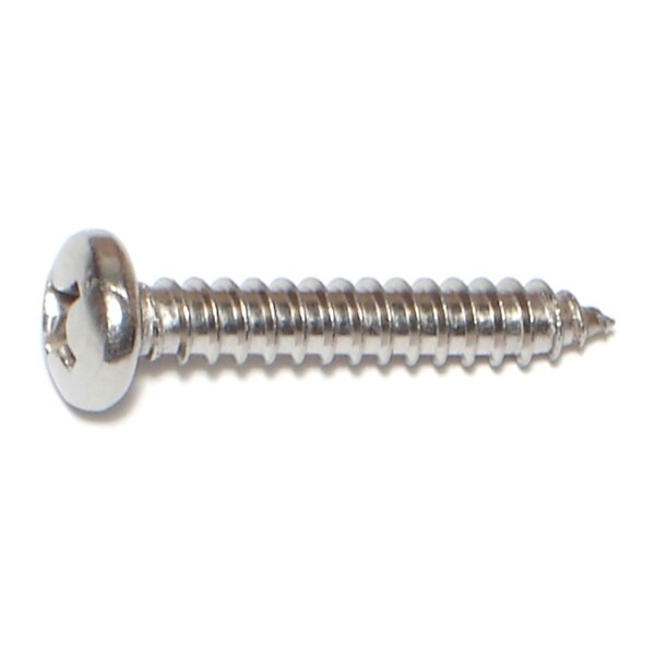 Midwest Fastener Sheet Metal Screw, #12 x 1-1/4 in, 18-8 Stainless ...