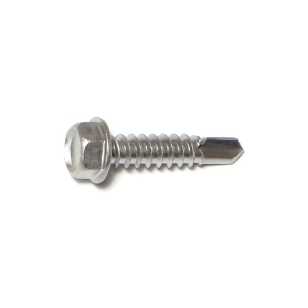 Midwest Fastener Self-Drilling Screw, #12 x 1 in, Stainless Steel ...