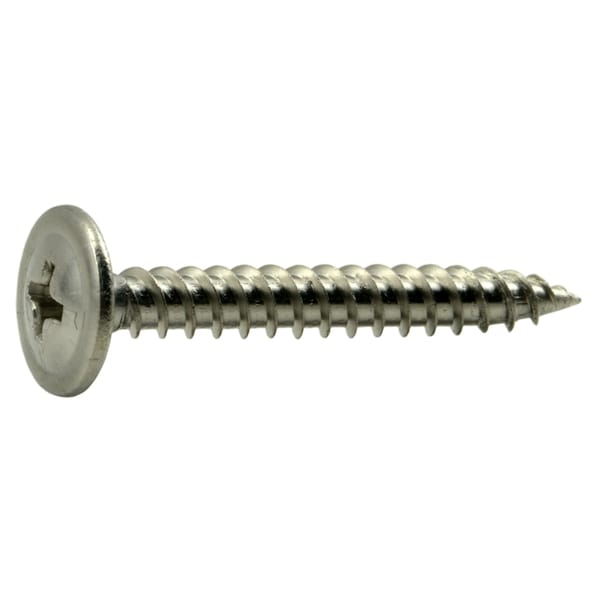 Midwest Fastener Sheet Metal Screw, #8 x 1-1/4 in, 18-8 Stainless Steel ...