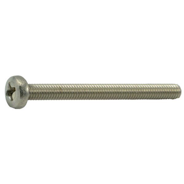 Midwest Fastener M4-0.70 x 45 mm Phillips Pan Machine Screw, Plain ...