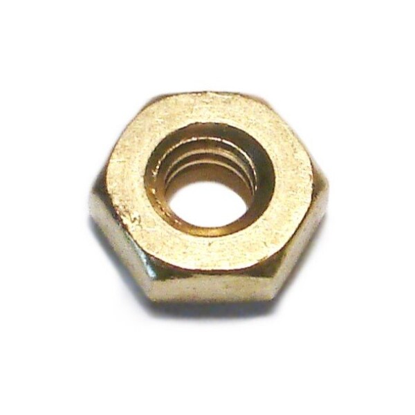 Midwest Fastener Machine Screw Nut, #12-24, Brass, 40 PK 61218 | Zoro