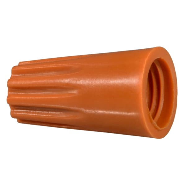 Midwest Fastener Twist-On Wire Connector, Orange, 25 PK 64168 | Zoro