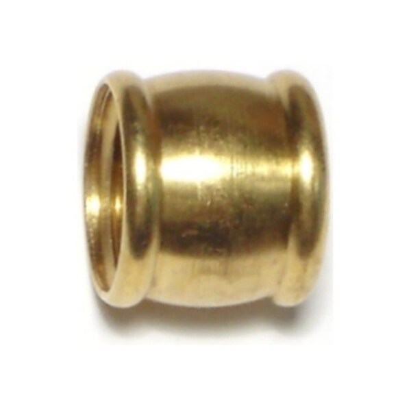 Midwest Fastener 1/4 F x 1/8 F x 17/32" Brass Barrel Couplings 6PK ...